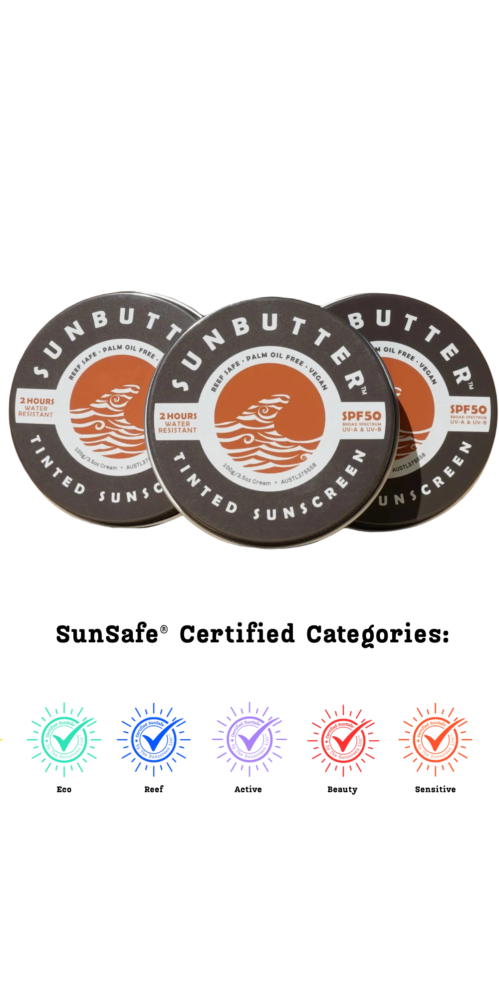 Family Tinted Sunscreen Bundle - SunSafe® SunButter Zinc – The ...